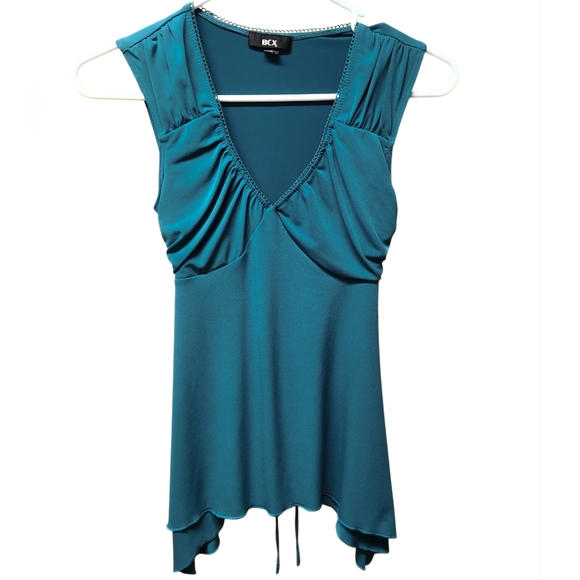 BCX | Tops | Bcx Deep Teal Blouse Small | Poshmark